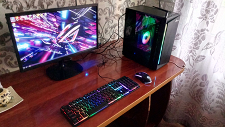 Мощный игровой! DDR 4  Девятого поколения RGB Комплект