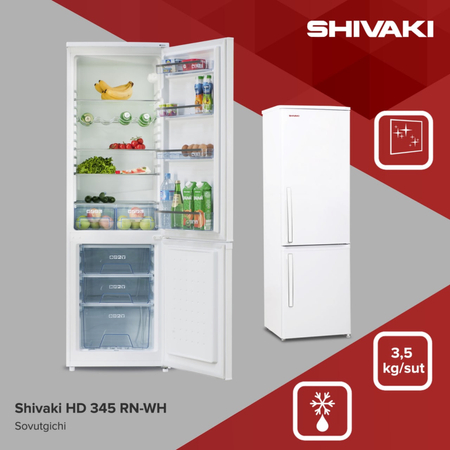 Xaladilnik SHIVAKI HD - 345 (Белый)