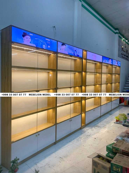 Готовим на заказ прилавки, стеллажи, витрины для магазинов!