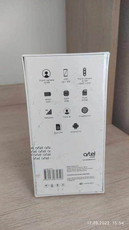 Artel Air. Новый, коробка в пленке, не открытый.