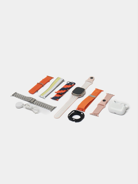 Smart watch 7 xil remeshok+bonus Air pods pro+m10 bluetooth naushnik