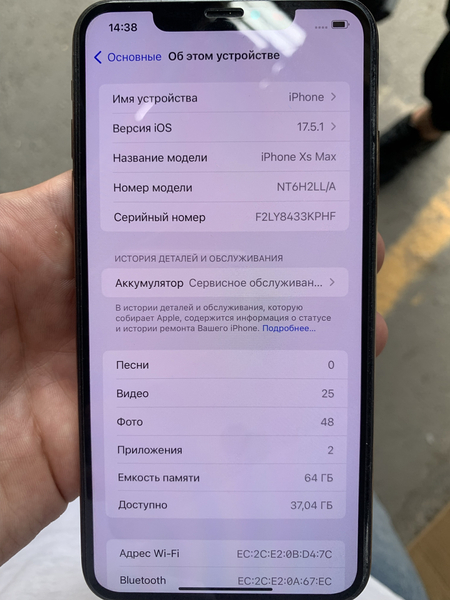 Iphone Xs Max 64GB