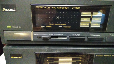 Усилитель Sansui c-1000/b-3000