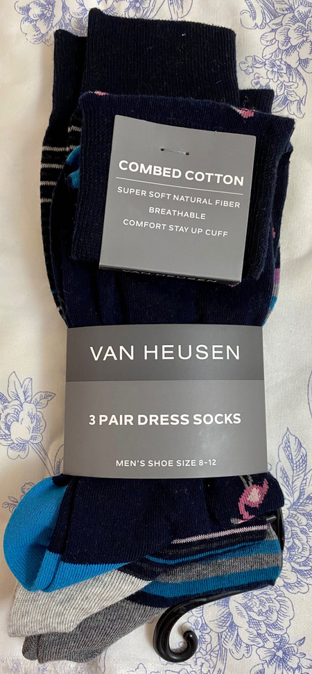 Носки мужские костюмные van heusen из сша