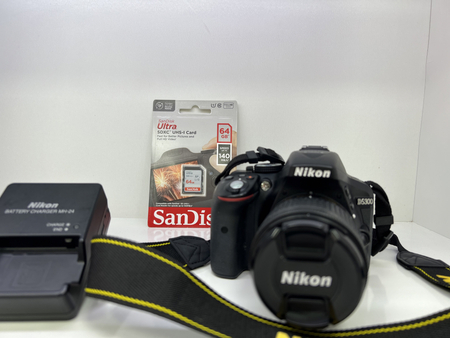 Nikon D5300 /18-55 vr kit как новый гарантия от магазина