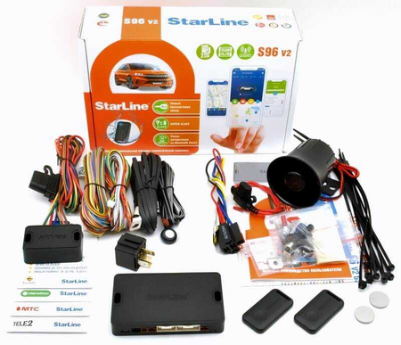 Avtosignalizatsiya sotiladi Starline s96 v2 gsm lte
