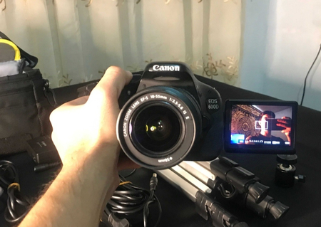 Videokamera видео камера  фотокамера  Canon 600d