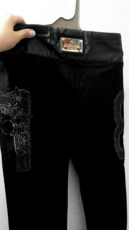 Брюки AMN Jeans AMNEZIA Madness National Italy джинсы люкс эксклюзив!