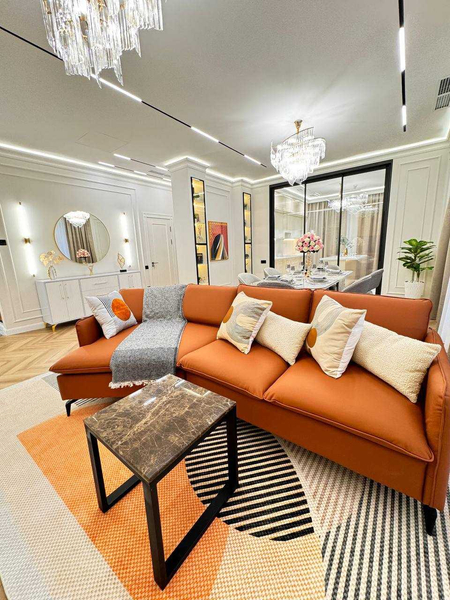 ЖК Mirabad Avenue,3-комнатная,4/12,116 м²,2 с/у,евроремонт,меб/тех