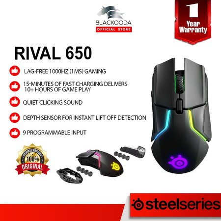 Мышка Steelseries rival 650