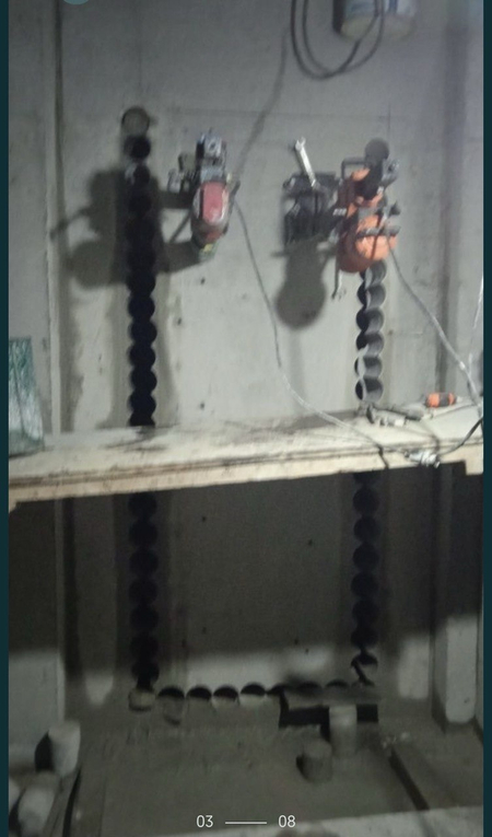 Услуги алмазный бурение. Almazniy beton teshish.