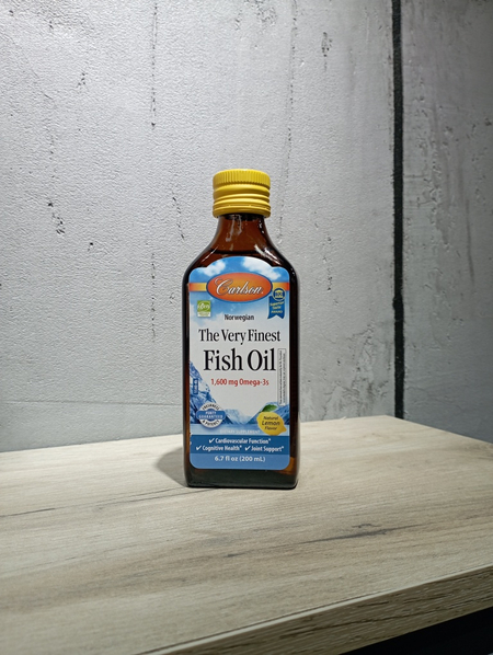 Carlson The Very Finest Fish Oil 1600mg Omega-3s   200mL