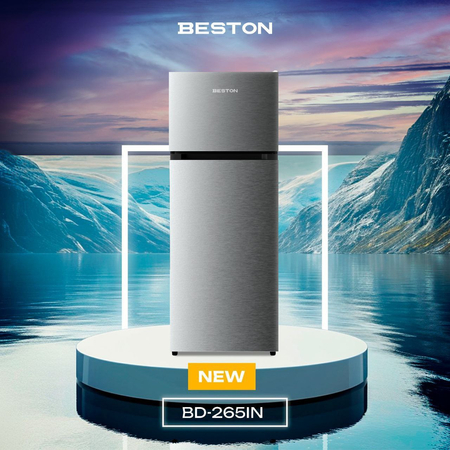 Мега скидка Холодильник черный двухкамерный Loretto LRF-328GB