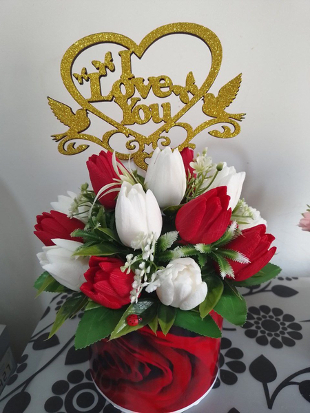 Мыльные цветы..