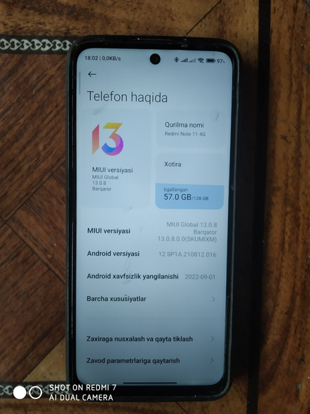 Redmi Note 11 4G