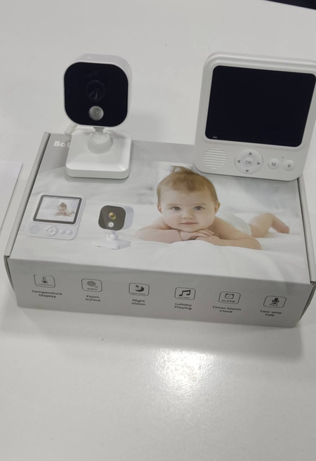 Беспроводная видеоняня Baby Monitor Помогает присматривать за малышом.