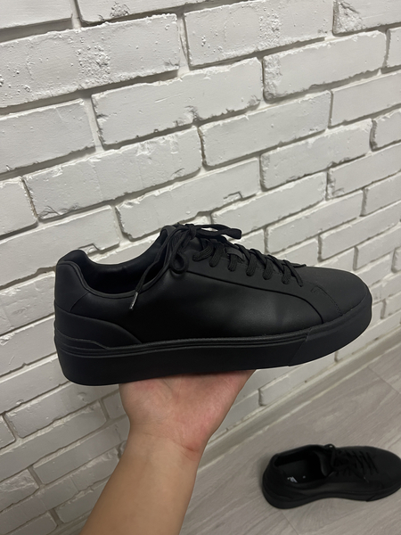 ZARA full black кеды