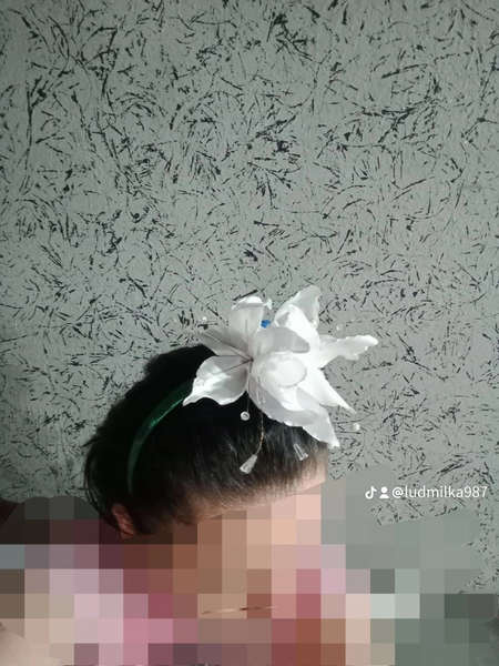 Ободки для девочек. Ручная работа