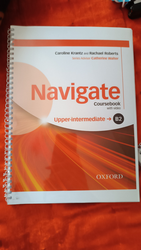 Две книги Navigate upper intermidiate coursebook+workbook новые
