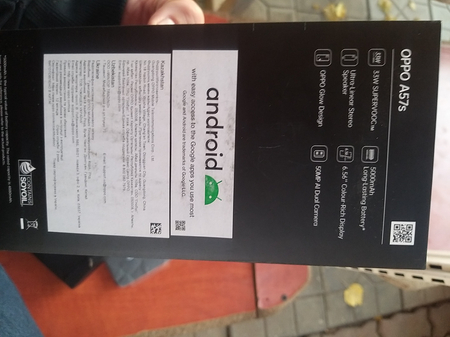 Продаётся смартфон OPPO A57S новый