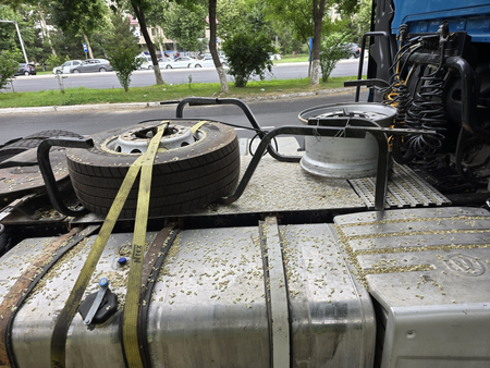 Диск 22.5 х 11.75 х 120 прицепга. 22.5х9.00 тягачга