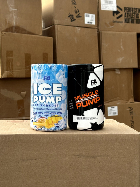 FA Ice Pump pre-workout 25 servings, энергетик.
