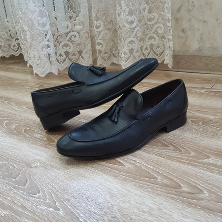 Лоферы кожаные Еаропа