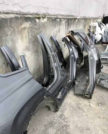 Hyundai santafe радной завадской цвет кузов детали