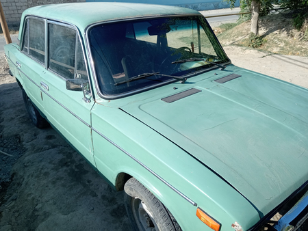 Vaz 2106 yili 1987 rangi yashil yoqilg'i metan gaz 03 mator mulkdor 1t