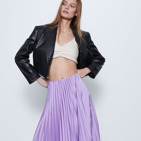 Юбка плиссированная Zara