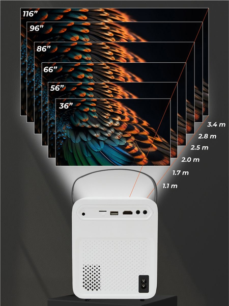 Смарт проектор 4k Android wi-fi