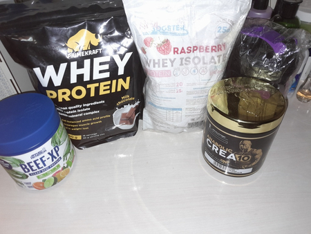 Assalom alekum Whey Proteinlar sotiladi 3ta Protein Kreatine