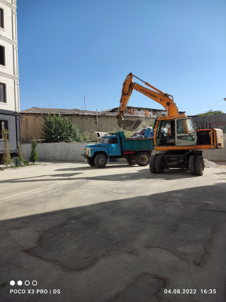 Экскаватор самасвал хизмати CAT 313