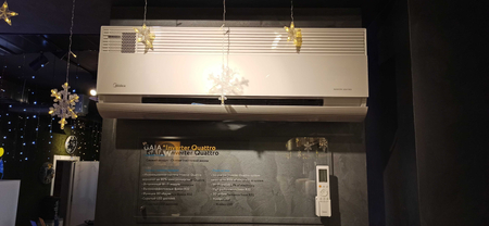 Midea GAIA 15000 Btu Кондиционер c подмесом Свежего ВОЗДУХА. Inverter