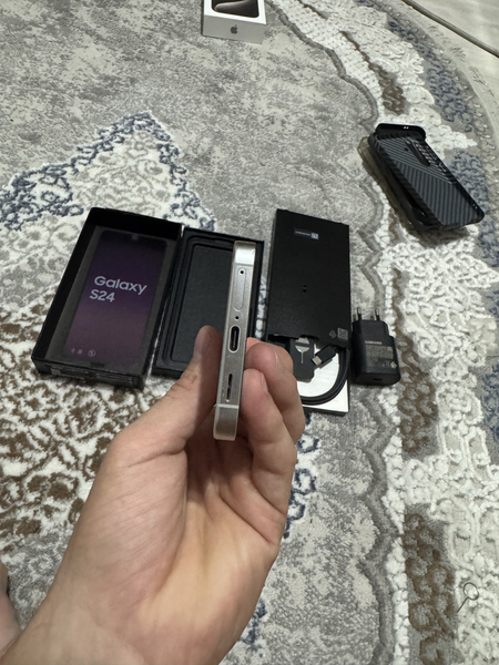 Samsung S24  6 oy garantiyasi bor