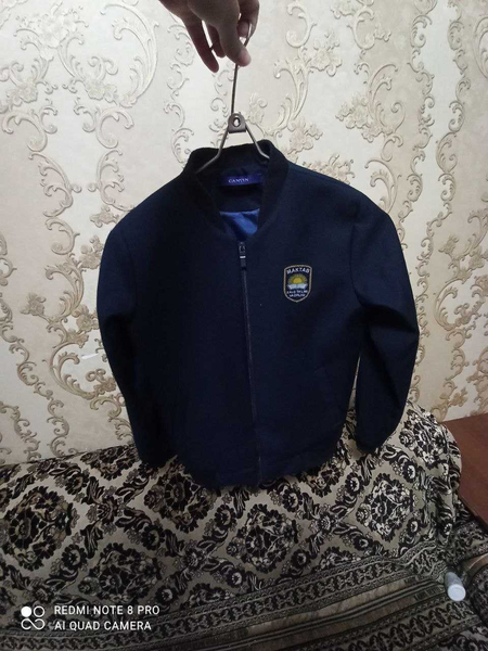 maktab forma komplekt 1-2 marta kiyelgan