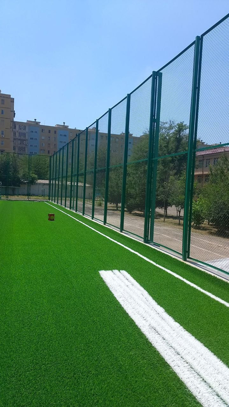 Газон футбольный.