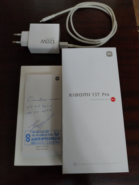 СРОЧНО!!! Продаётся Xiaomi 13T pro. 2024 год.