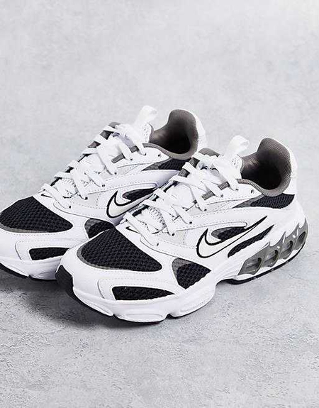 Nike Zoom Air Fire sneakers in black and white