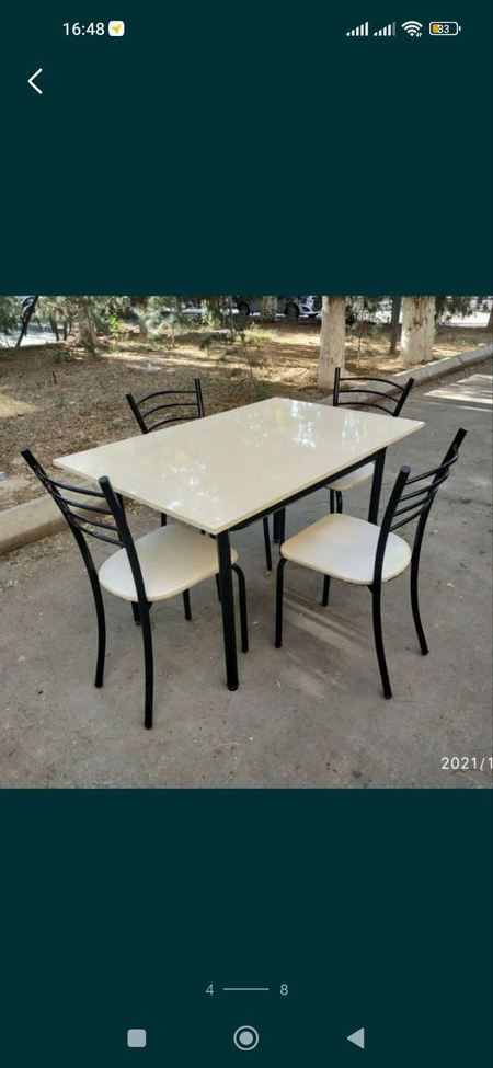 Стол и стулья любой цвет