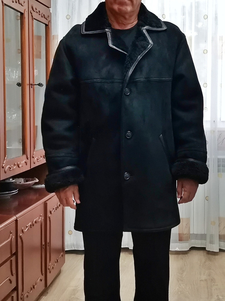 Дублёнка мужская из натурального меха
