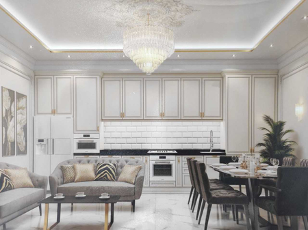 New building 3 room metro minor Kazaxstan residential komplex