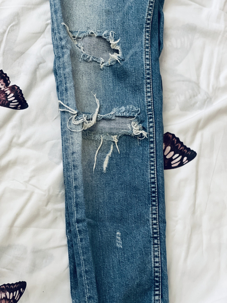 Брюки джинсы zara