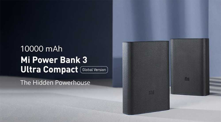 Внешний аккумулятор 10000mAh Mi Power Bank 3 Ultra Compact (ГАРАНТИЯ)
