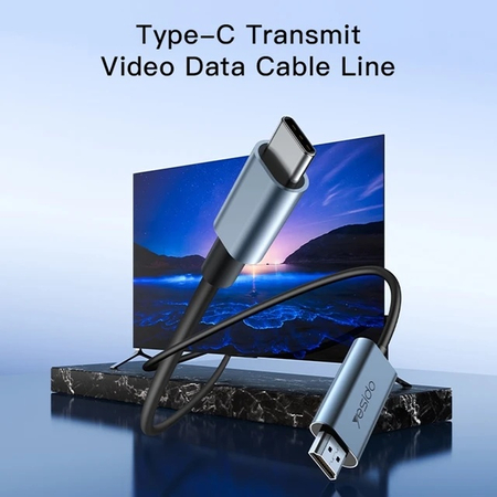 Кабель HDMI для Type-C 4K60-Hz 2m