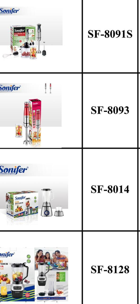 Sonifer кухинный техника