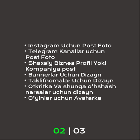 SMM Postlar Tayyorlash Kanallar uchun Po’stlar