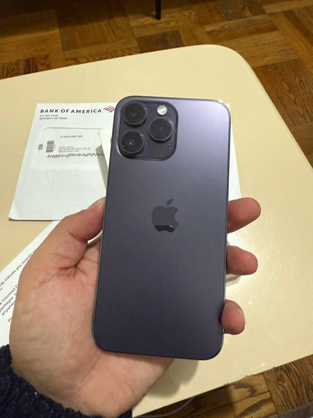 Iphone 14 pro max 86/1tb deep purple