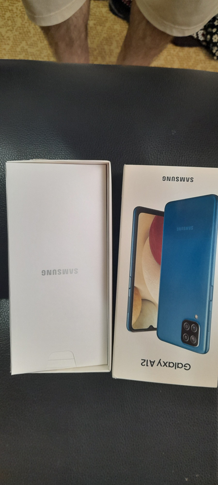 Samsung Galaxy A12 blue