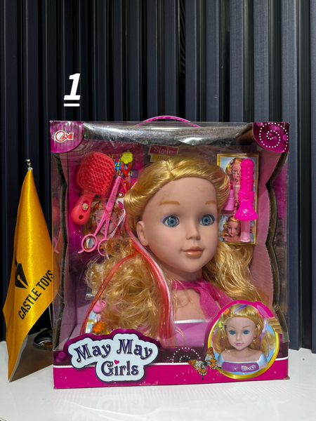 Кукла-манекен причесок макияжа Castle Toys uz